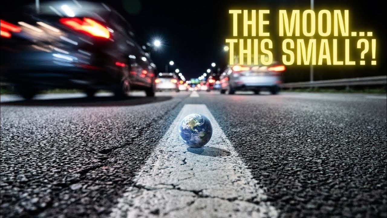 Found the Moon on the Road (This Looks Unreal) #WhatIfMoon #TinyMoon # ...