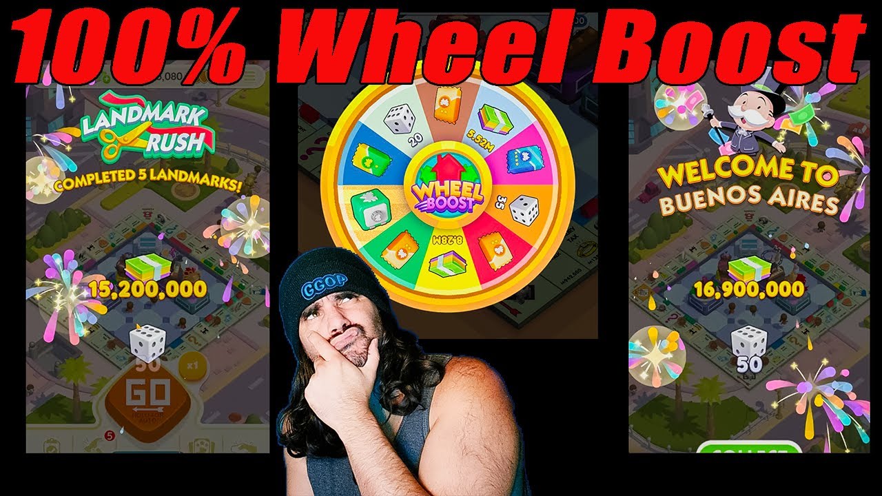 Guaranteed Wheel Boosts in Monopoly Go!!! #monopoly #monopolygo # ...