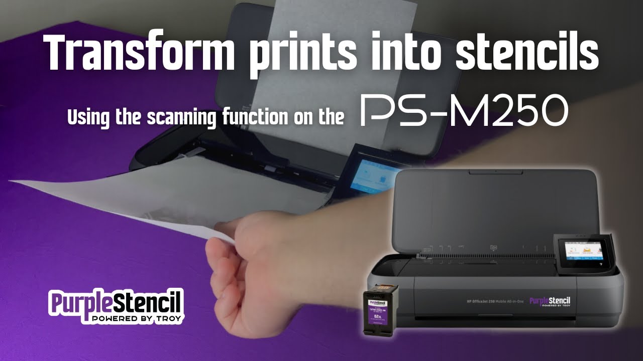 Transform Prints into Stencils with the PS-M250 Tattoo Stencil Printer ...
