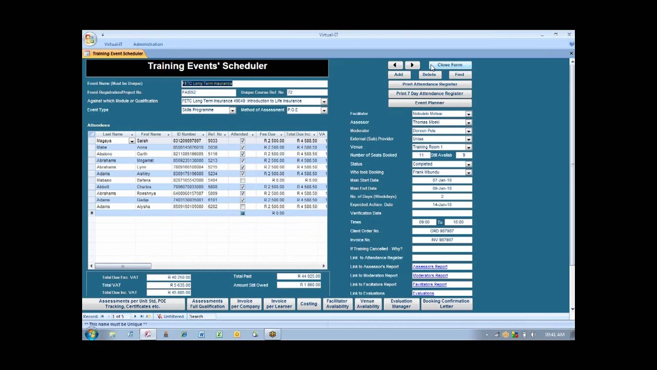Low-cost Learning Management System Virtual-IT Pro Mini Demo - YouTube