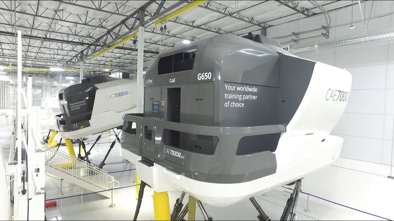 CAE Las Vegas Training Facility Showcase at NBAA 2023 - YouTube