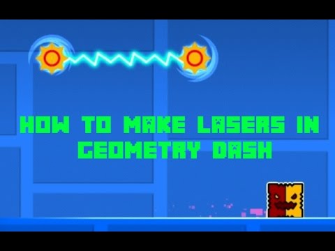 How to make lasers in Geometry Dash | Tutorial - YouTube