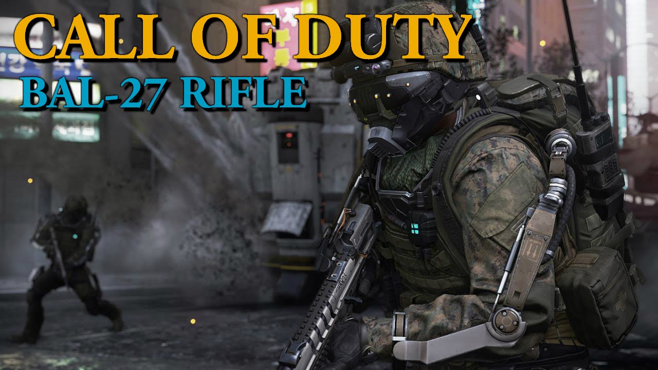 Call of Duty Advanced Warfare Multiplayer - BAL-27 is Amazing! - YouTube