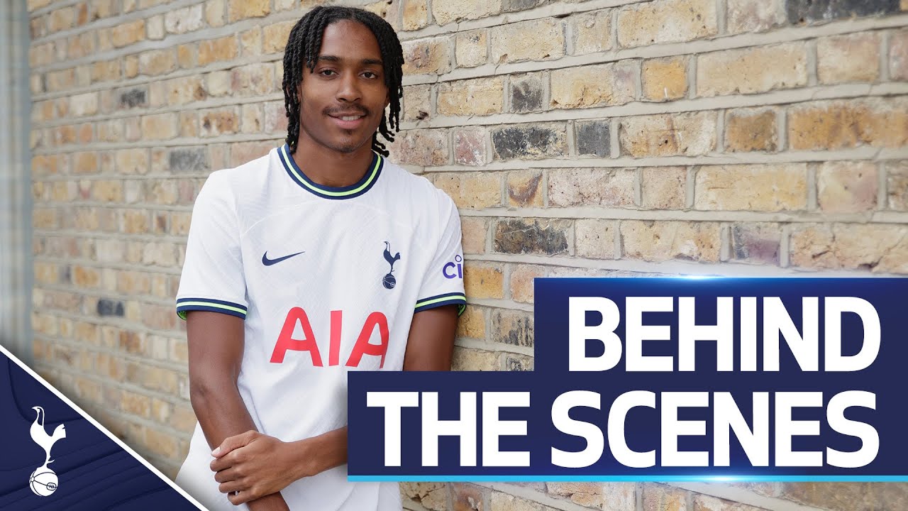 Djed Spence's first day at Spurs | BEHIND THE SCENES - YouTube
