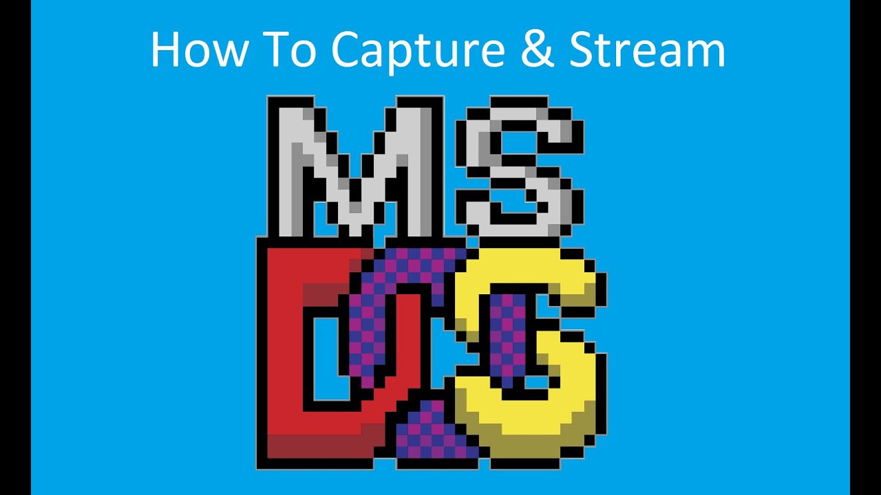 How I Capture and Stream VGA from DOS & Win98 - YouTube