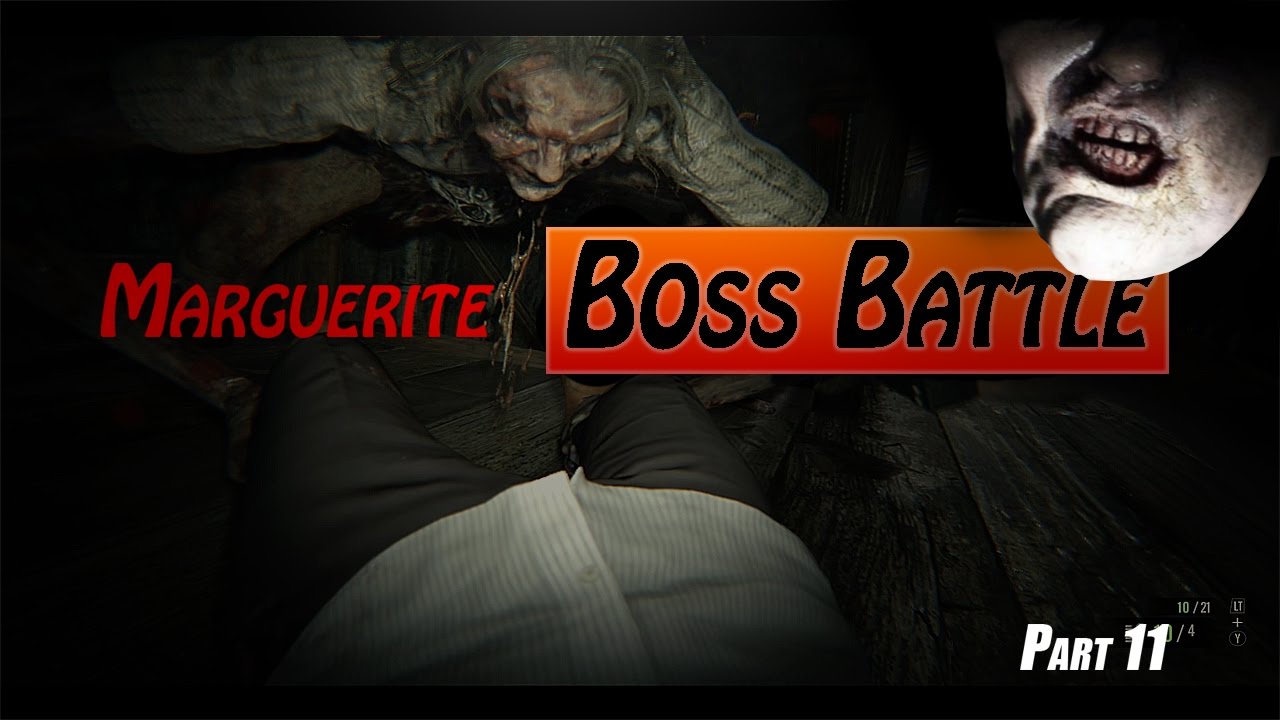 Marguerite Boss Battle !! Resident Evil 7 Biohazard #9 - YouTube