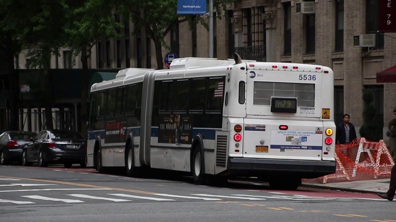 MTA NYC Bus M79 bus at Lexington Ave & 79th St - YouTube