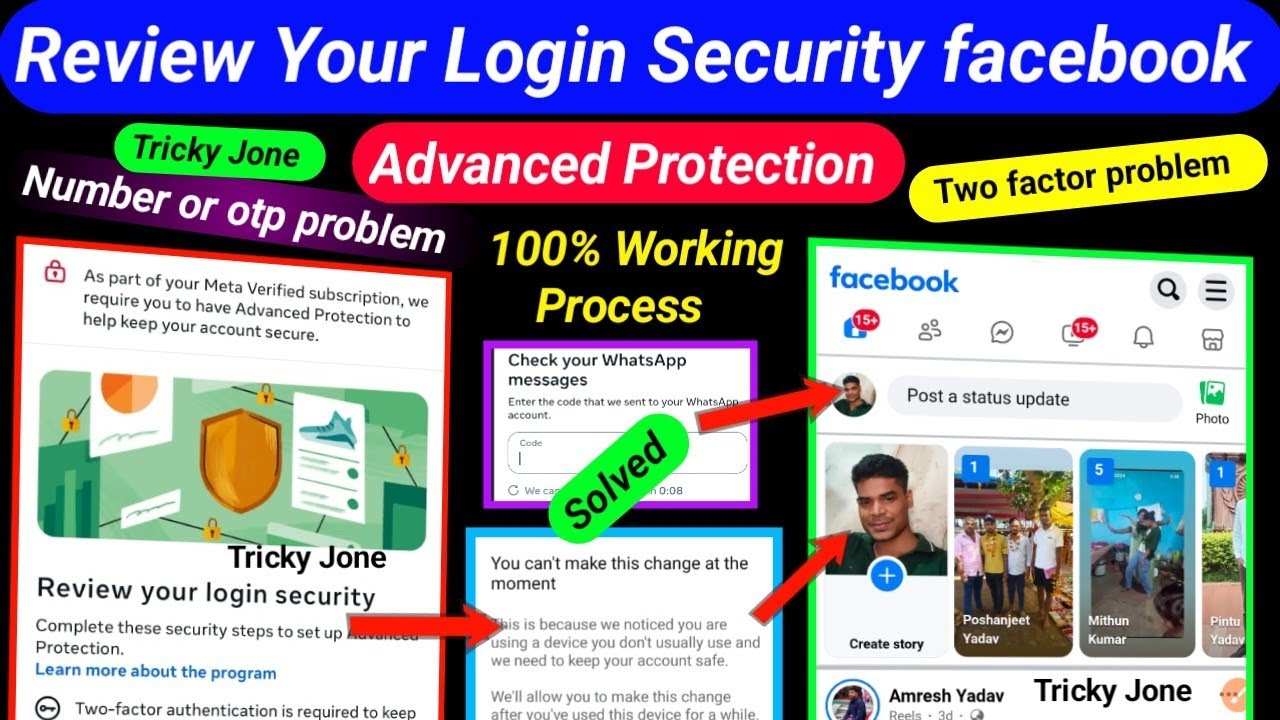 Review your login security facebook |review your login security ...