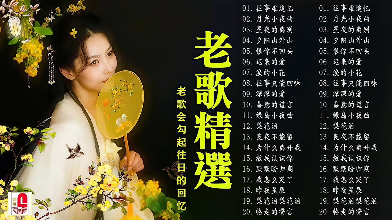 【老歌精選】精選30首经典国语老歌 Classic Chinese Songs️🎧 最愛懷舊經典老歌 📀Unforgettable ...