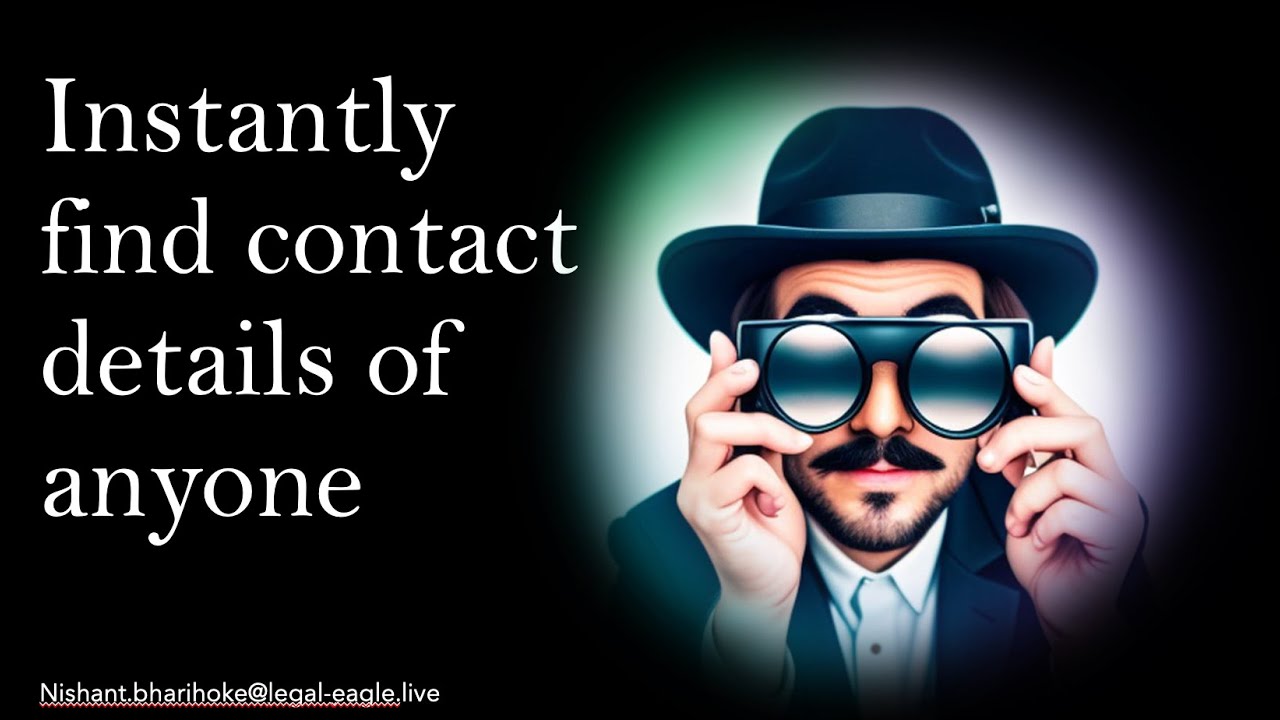 Instantly find contact details of anyone for free -A Must have tool for ...