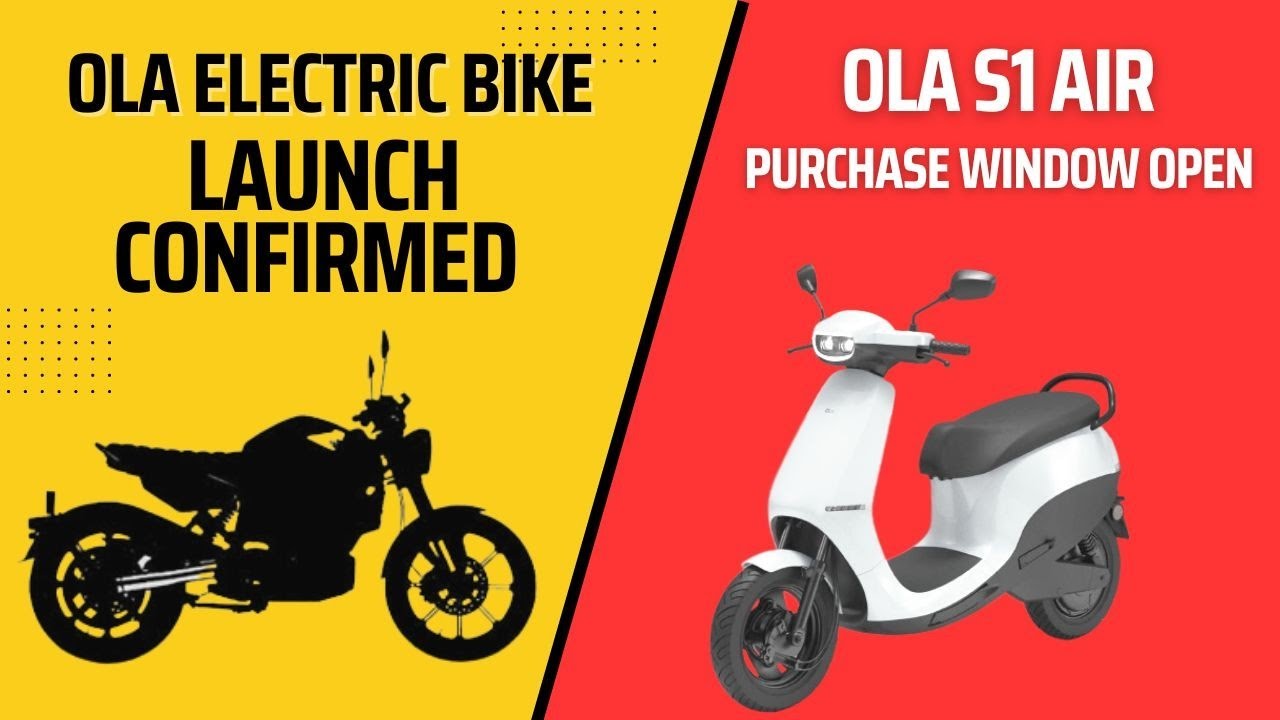 Ola Electric Bike Launch Confirmed on 15 August | Ola S1 Air Delivery ...