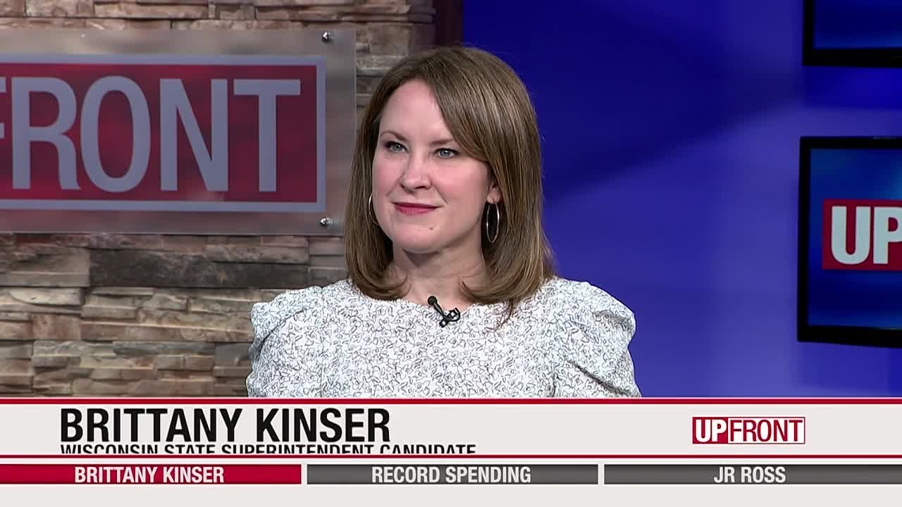 UPFRONT: Wisconsin superintendent race: Brittany Kinser - YouTube