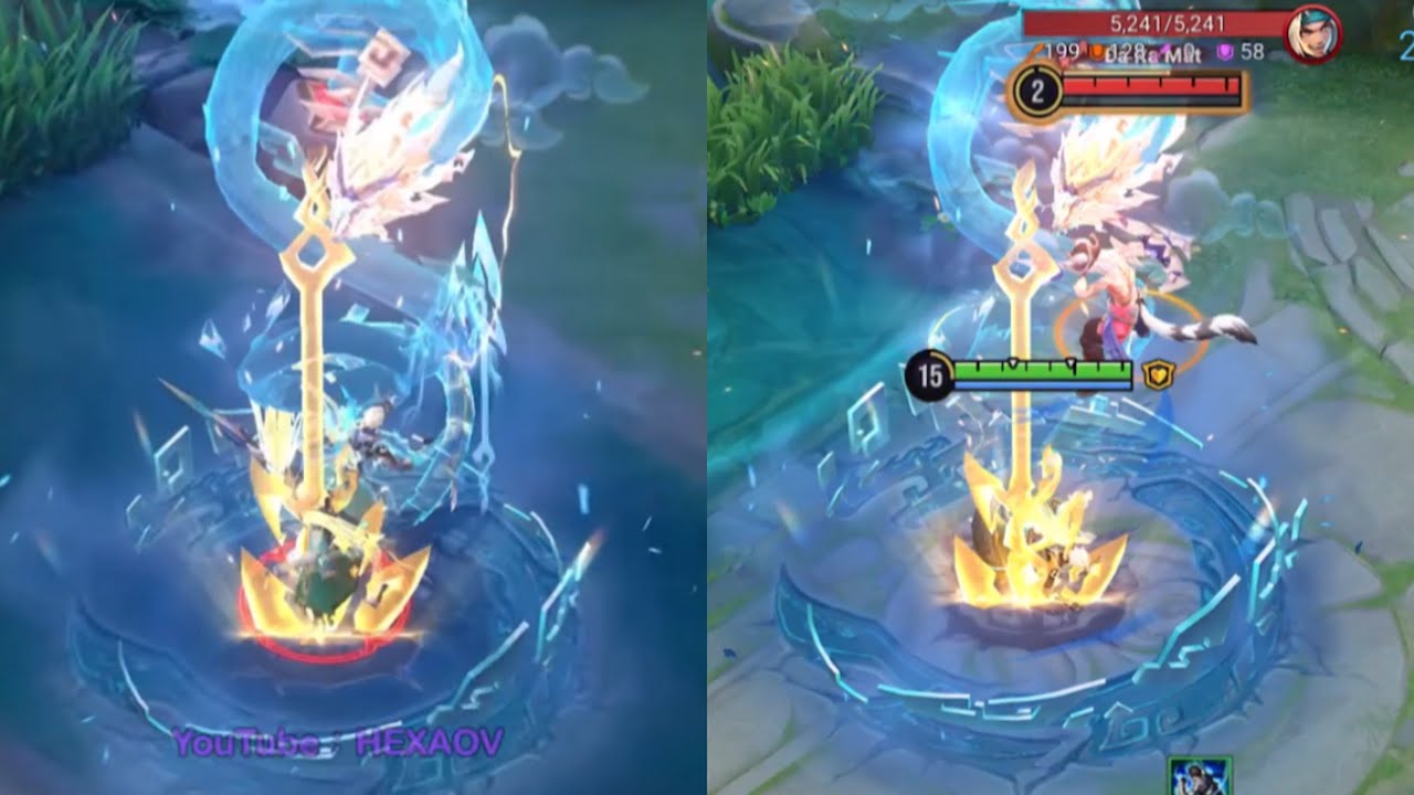 AOV vs HOK : DRAGON OF RITES Skin Effects Comparison ( Zanis x Zilong ...