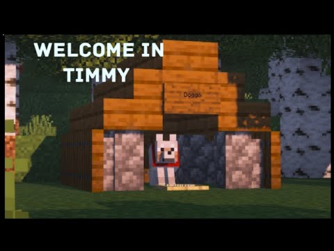 Minecraft episode 7 welcome in timmy - YouTube