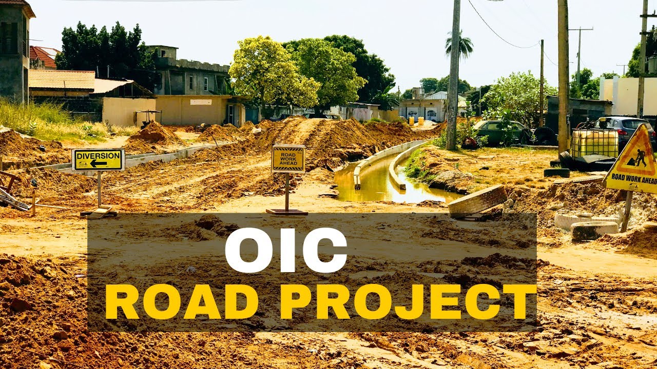 OIC Road Project - The Gambia - YouTube