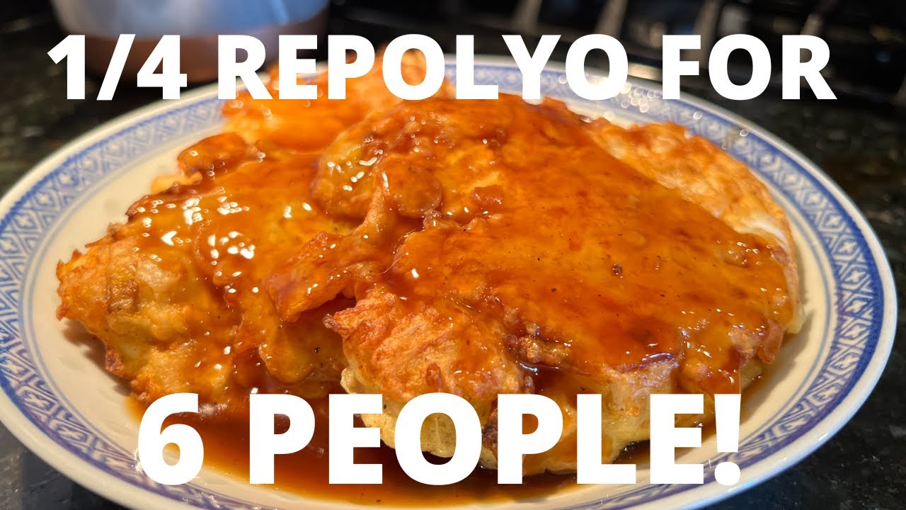 1/4 REPOLYO FOR 6 PEOPLE - YouTube