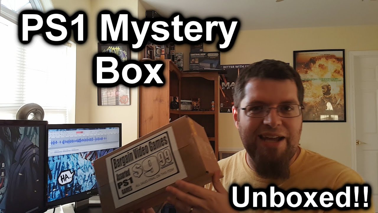 A Mystery Box Full Of PS1 Games (Unboxing) - YouTube