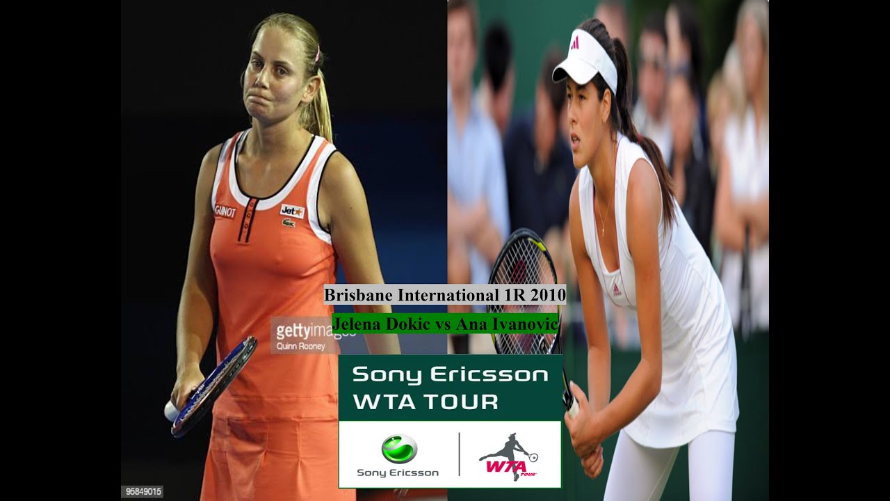 2010 Brisbane 1R - Jelena Dokic vs Ana Ivanovic Highlights - YouTube