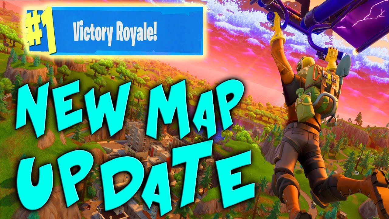 FORTNITE NEW MAP UPDATE! - Fortnite Live Stream! - YouTube