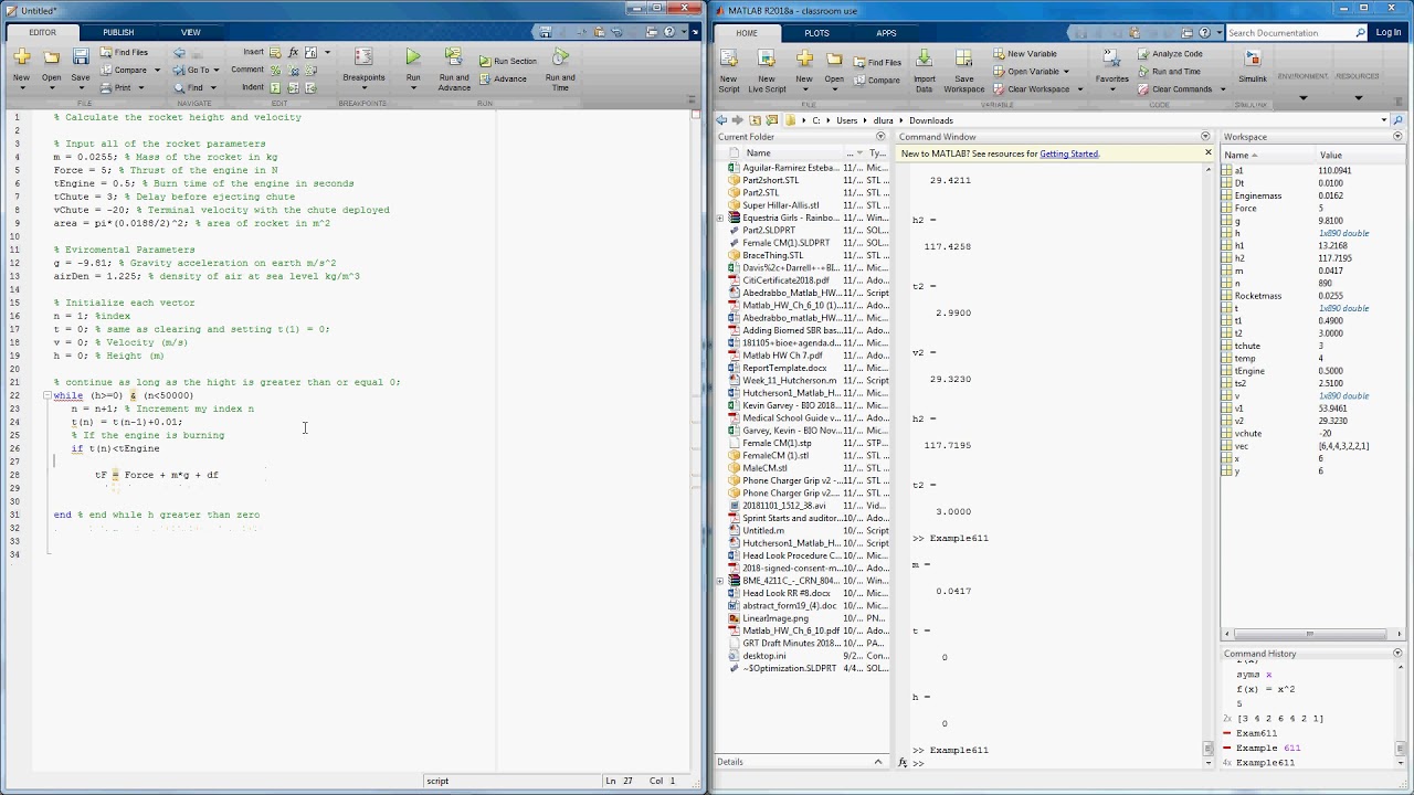 Example Rocket Calculations - YouTube