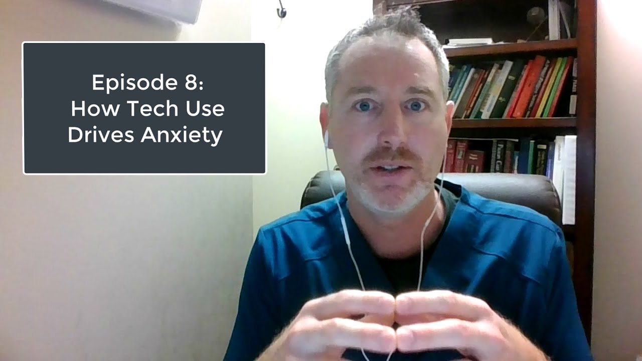 How Tech Use Can Cause/Increase Anxiety & Stress - YouTube