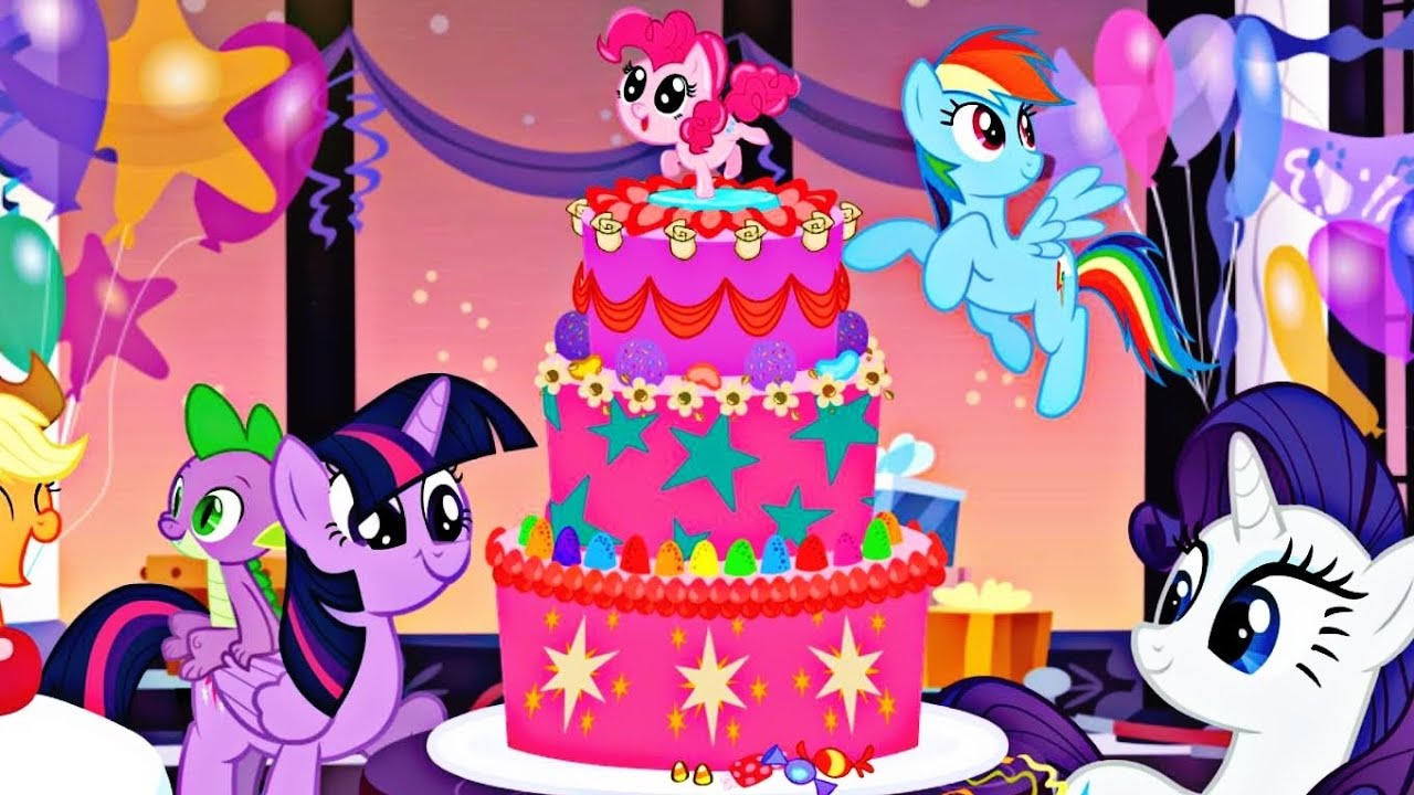 How to Make a Pinkie Pie Cake: Pinkie Pie Cake Tutorial: My Little Pony ...