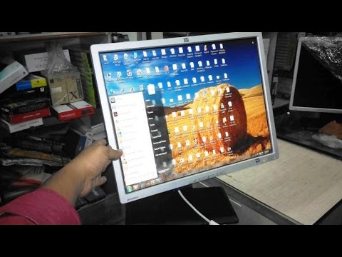 Review & Hands On HP 20 inch Monitor HP LP2065 - YouTube