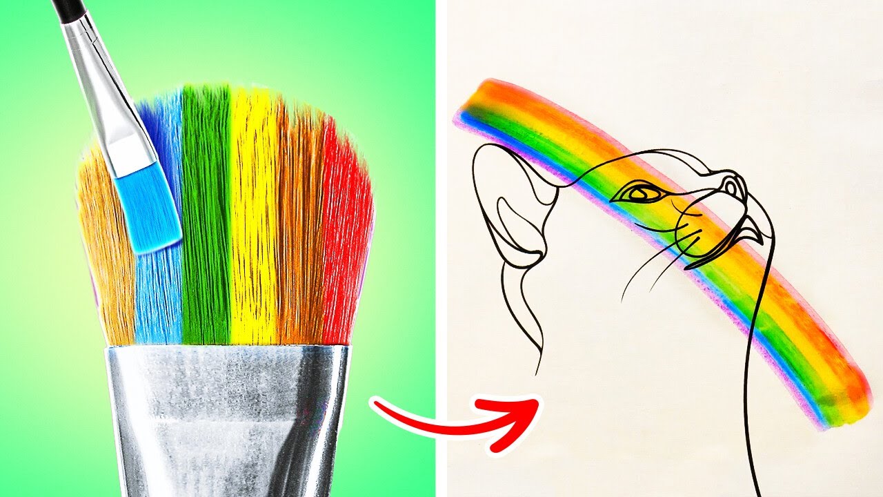 Cool Art Ideas And Techniques - YouTube