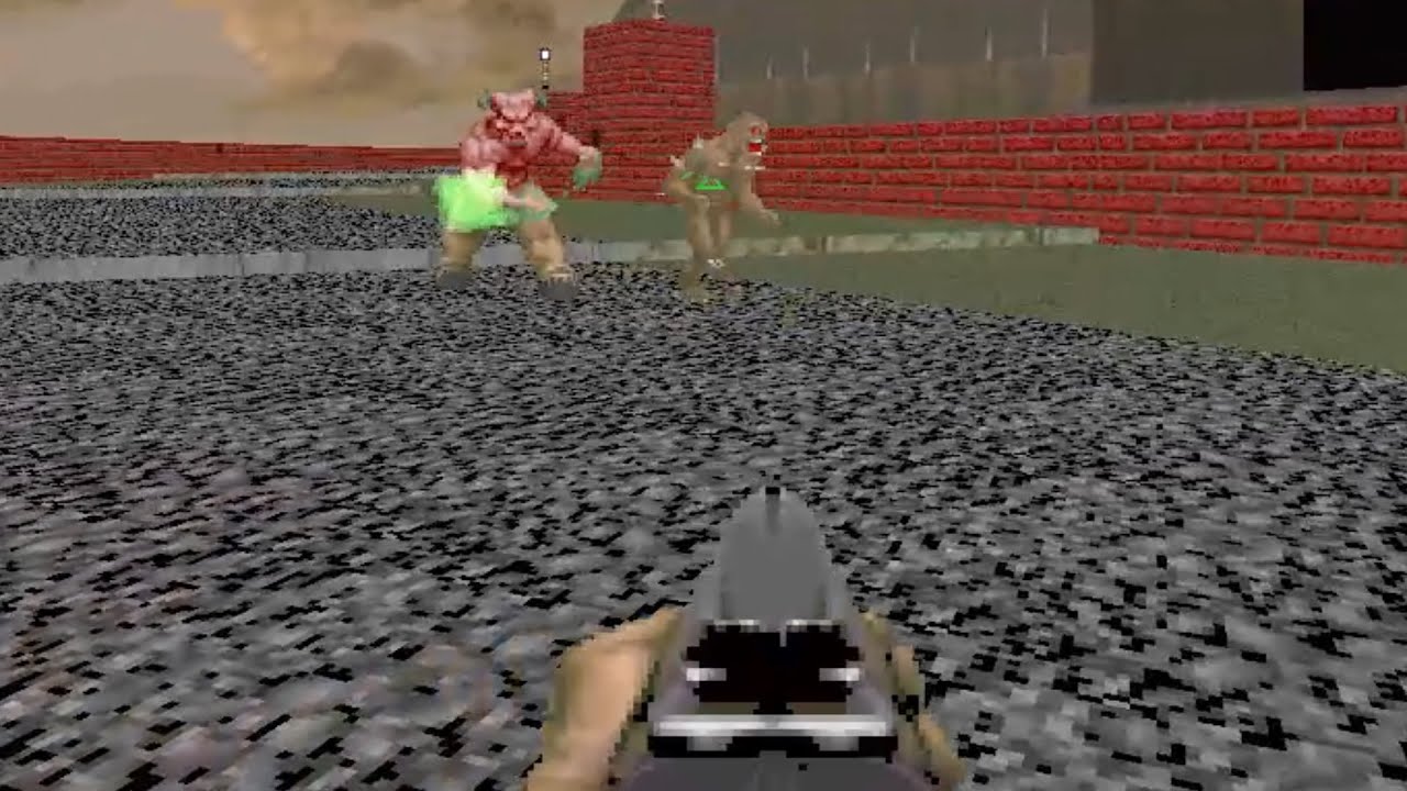 DOOM MOD wad 2M16LHSE FROM Title The LightHouse LIGH THOUSE VIDEO 1 ...