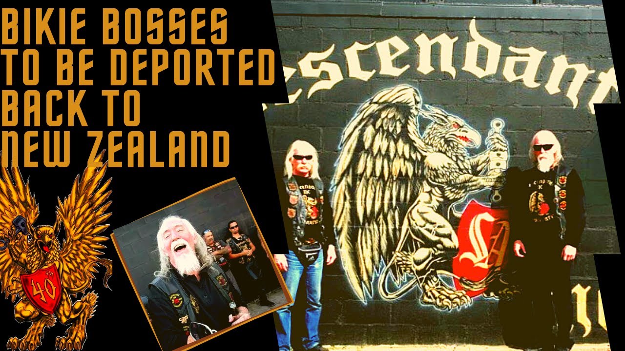 Bikie Bosses to be deported back to New Zealand | Descendants MC - YouTube
