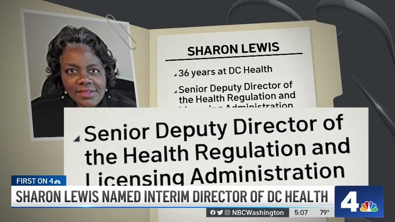Sharon Lewis Named Interim Director of DC Health | NBC4 Washington ...