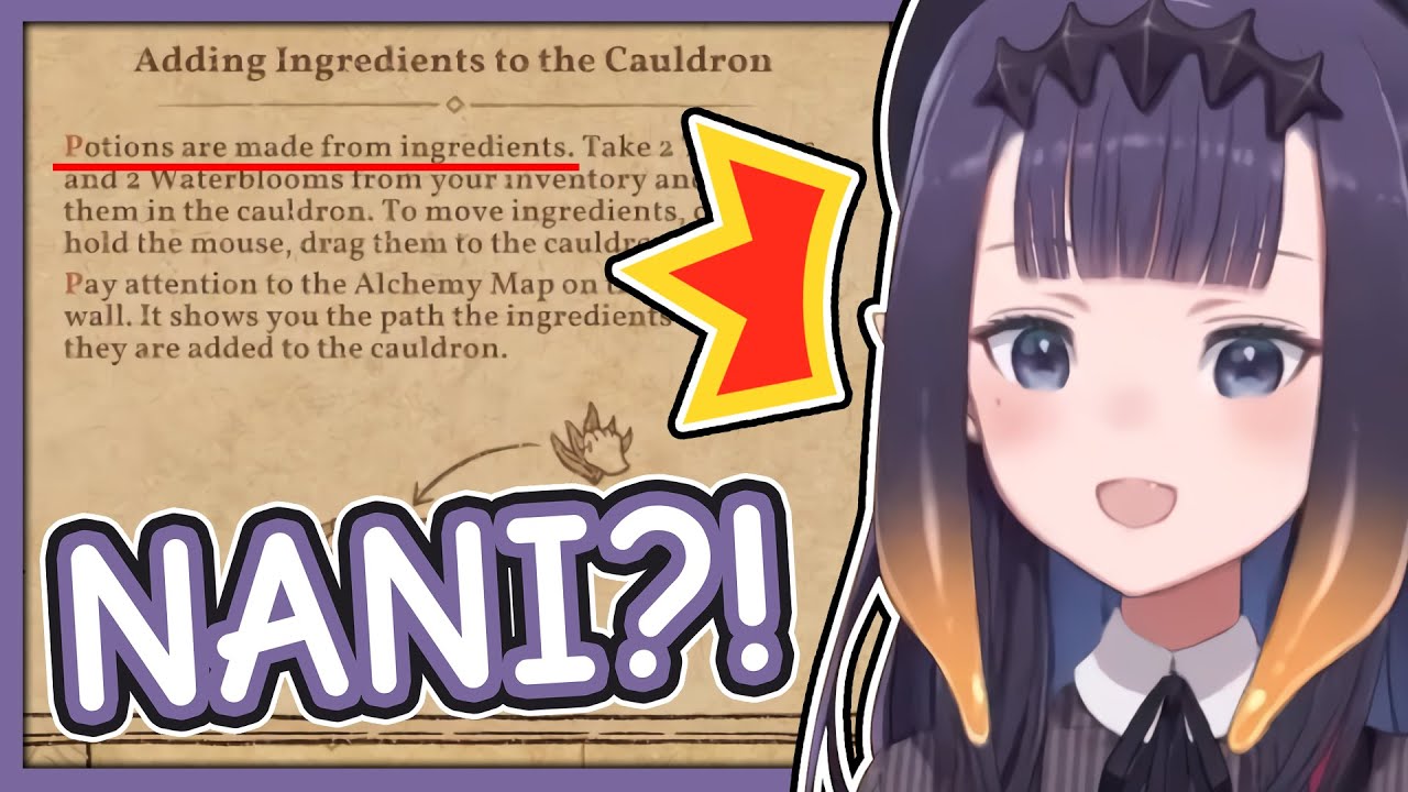 Potions are made from ingredients【Potion Craft/Hololive EN】 - YouTube
