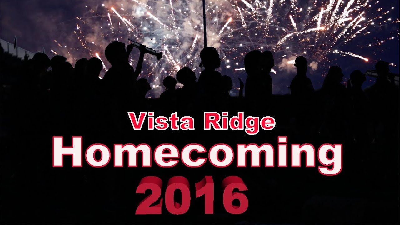 Vista Ridge Band Highlights 9-23-2016 Homecoming - YouTube