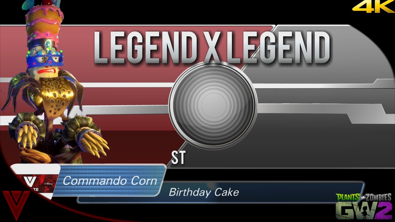 Plants Vs Zombies Garden Warfare 2 - Legend X Legend - Commando Corn ...