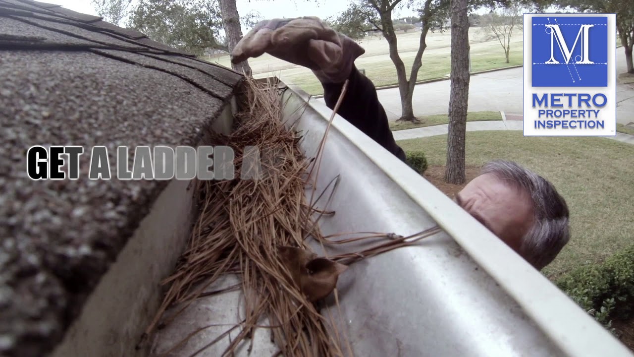 Metro Property Inspection - Gutters - YouTube