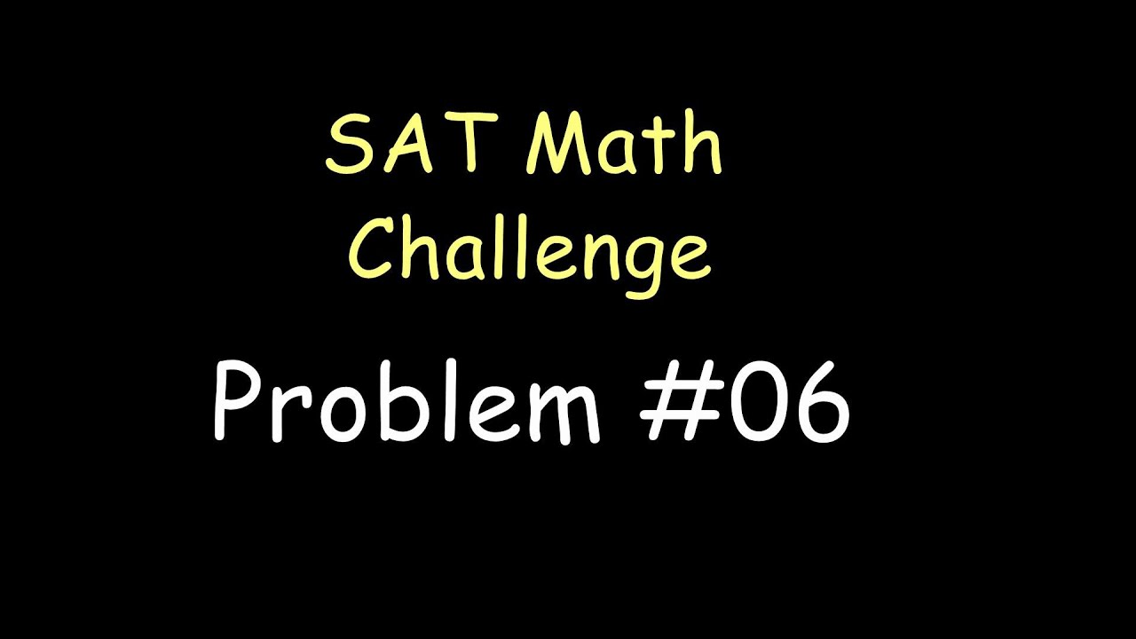 SAT Math 06 The total distance d, in meters, traveled by an object ...