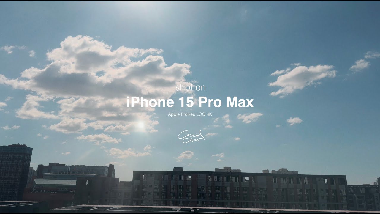 iPhone 15 Pro Max apple Log testing - YouTube
