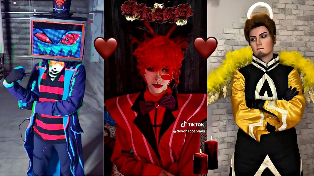 Hazbin Hotel and Helluva Boss Cosplay - Best Compilation #15 💕 - YouTube