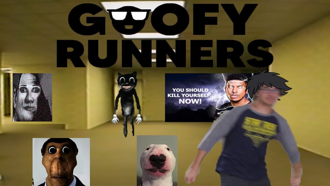 Running in Goofy Runners from Goofy Runners (What the hell is going on ...