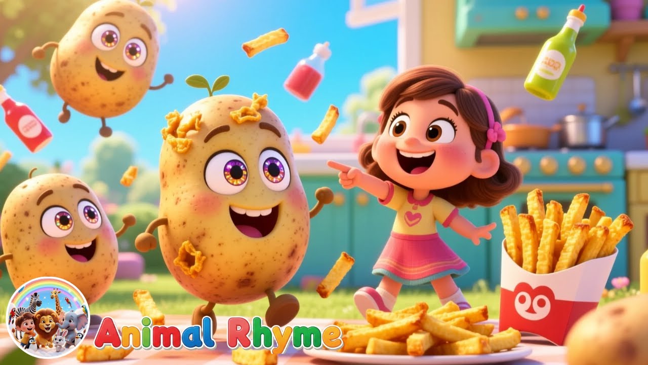 One Potato Two Potato | Bella’s Fun Potato Fries Counting Song - YouTube