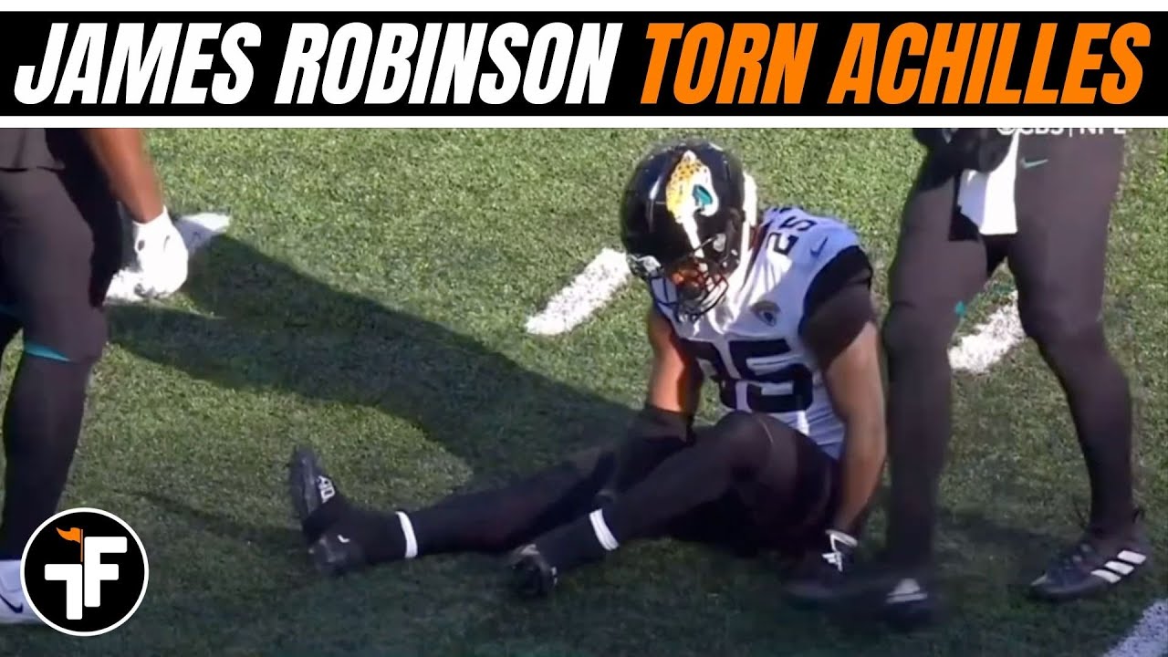 James Robinson Torn Achilles Injury - YouTube