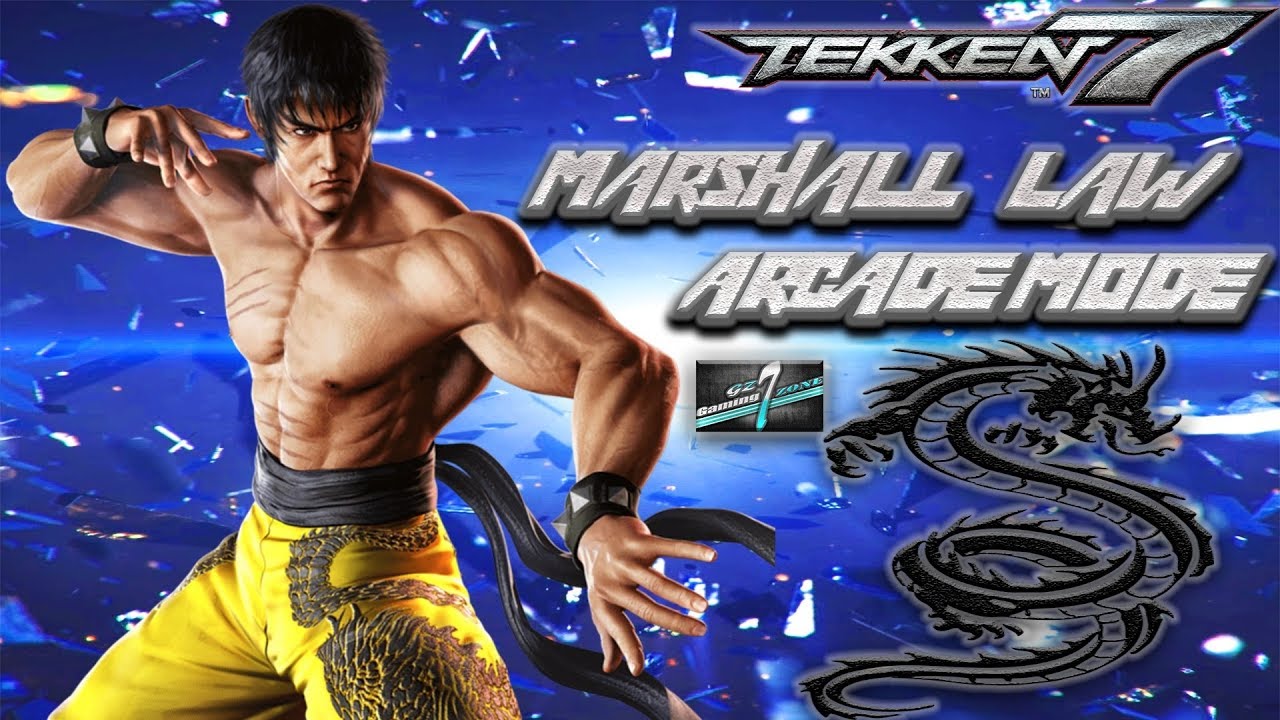 Tekken 7 Law Arcade Mode || PC Gameplay Full HD 60FPS - YouTube