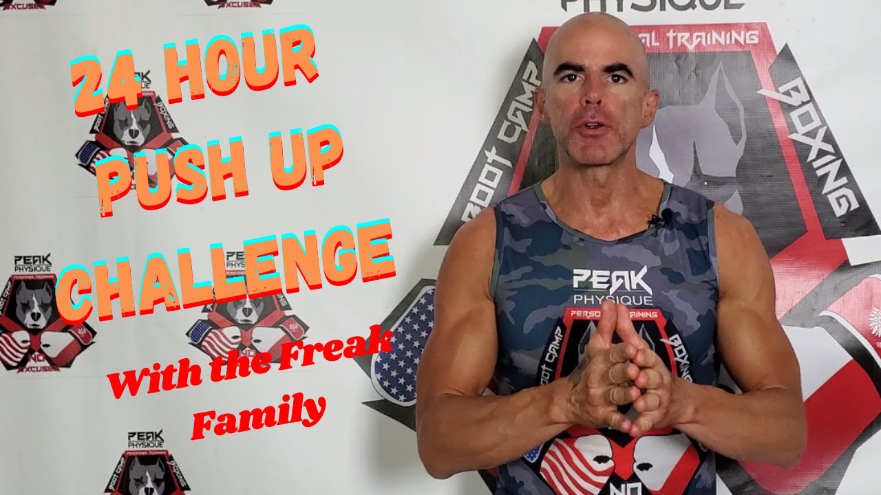 Monthly, March : 24 Hour Push Up Challenge for Charity - YouTube