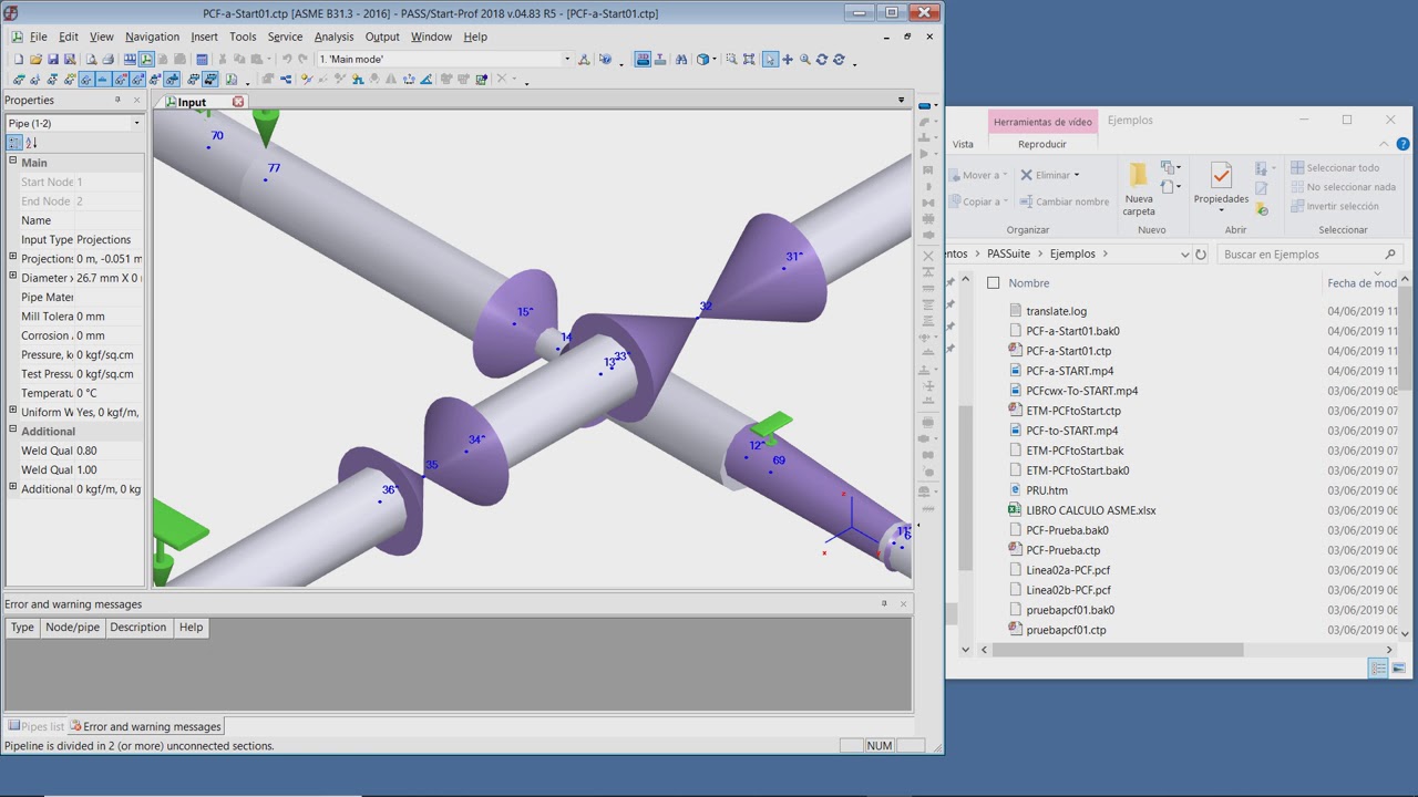 How to import PCF file to START PROF - YouTube