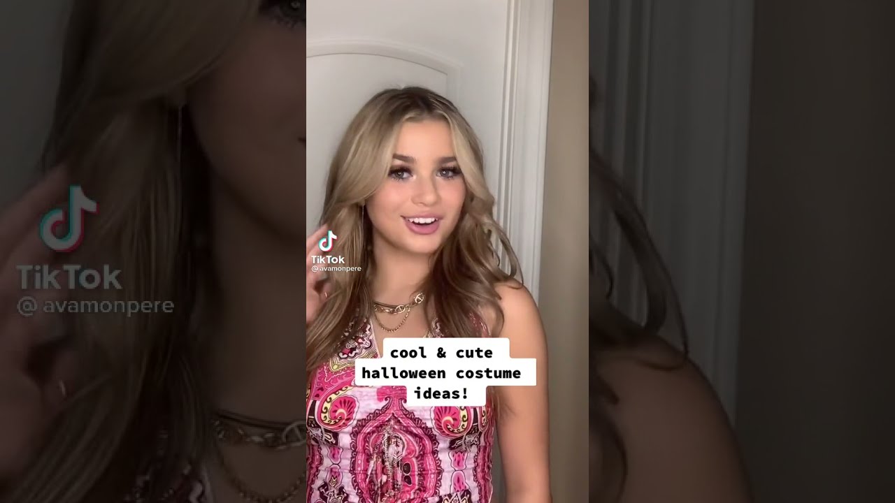 Ava Monpere Tiktok😈Which outfit would you where on Halloween?! - YouTube