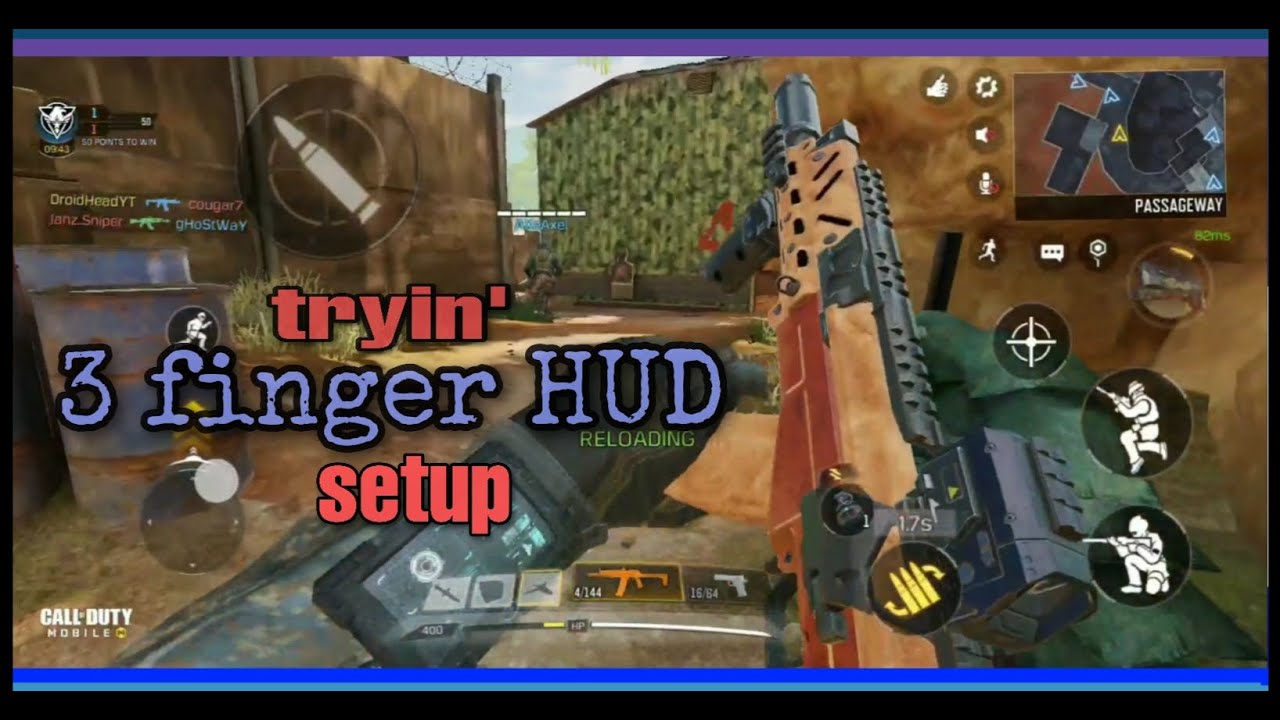Transitioning to 3 finger HUD setup | Matched Game | Call of Duty PH ...