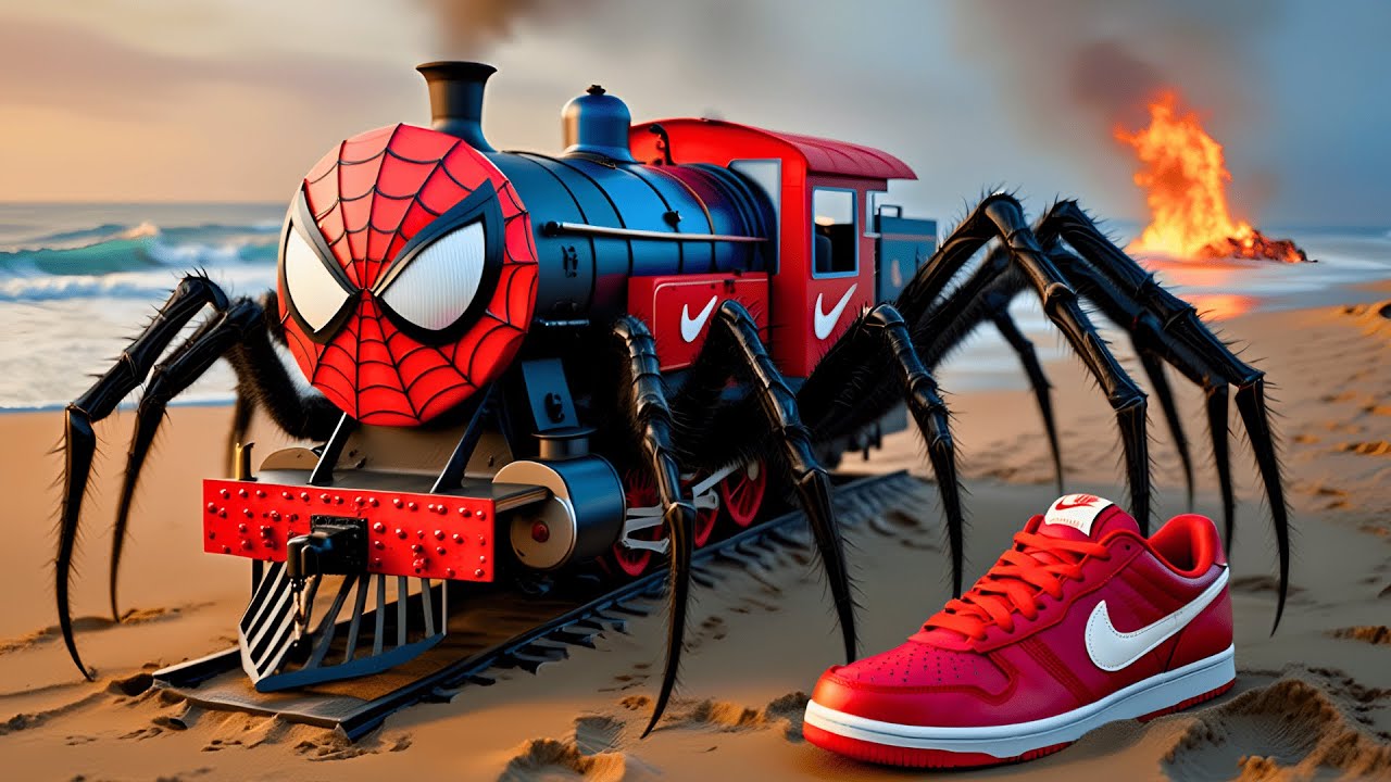 SIGMABOY x BRAINROT SPIDER MAN TRAIN - CHOO-CHOO CHARLES - YouTube