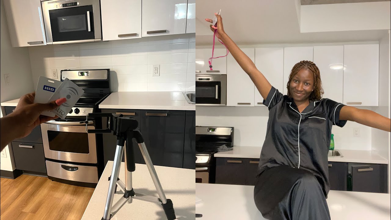 MOVING INTO MY FIRST STUDIO APARTMENT AT 20!! As an International ...