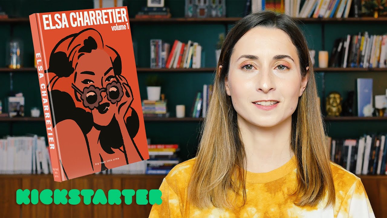 ELSA CHARRETIER LAUNCHES ARTBOOK ON KICKSTARTER - YouTube