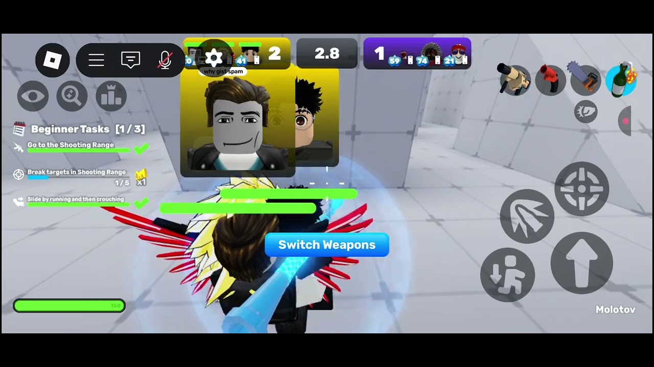 The Rivals Insanely Broken Gameplay Rocket Launcher Roblox - YouTube